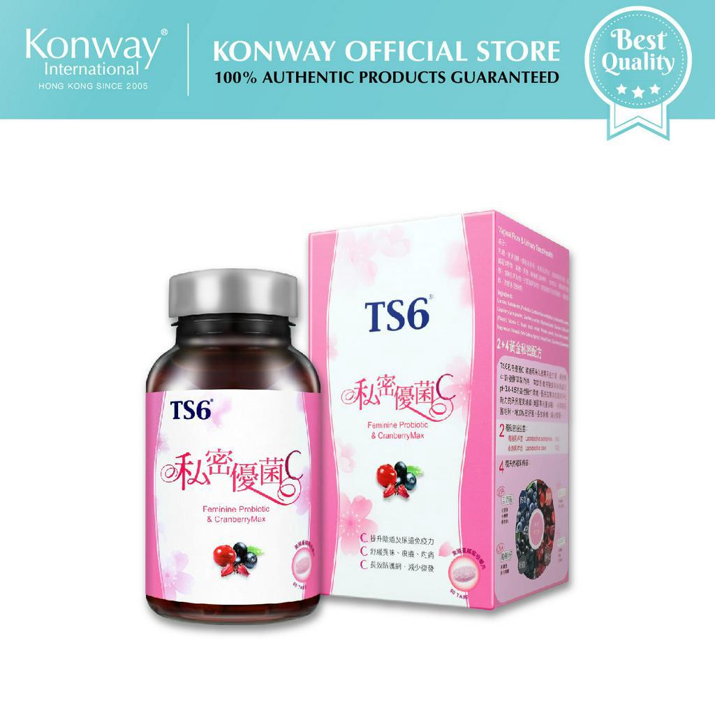 TS6 Feminine Probiotic & Cranberry Max 60 Tablets (HK version) Vaginal ...