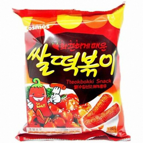 Cosmos Spicy Topokki Snack 160g 눈물나는 쌀떡볶이 | Shopee Singapore