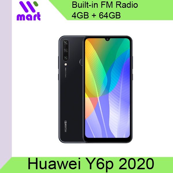 Huawei Y6P 2020 (4GB + 64GB) MED-LX29 / with Built-in FM Radio | Shopee ...