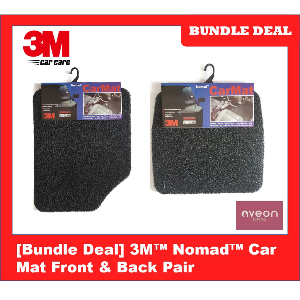3M Nomad Car Mat (Black) | Shopee Singapore