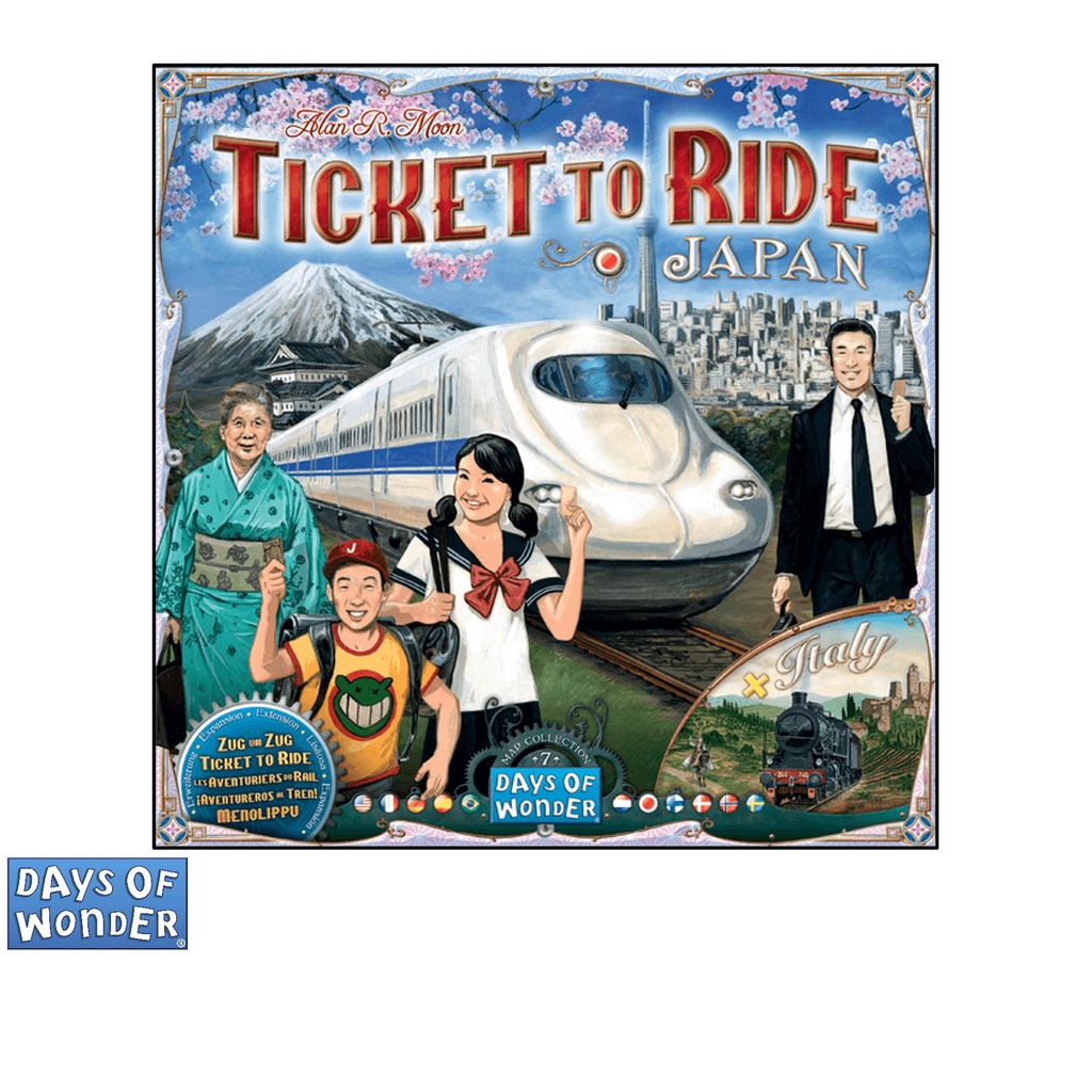 Ticket To Ride: Japan & Italy Expansion | Shopee Singapore