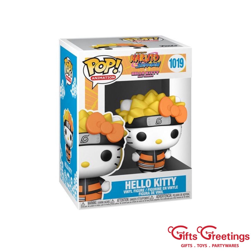 Funko POP Sanrio x Naruto 1019 Hello Kitty (Naruto) | Shopee Singapore