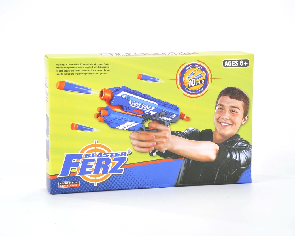 FERZ Zore Blaze Storm Manual Soft Bullet Gun Toy | Shopee Singapore