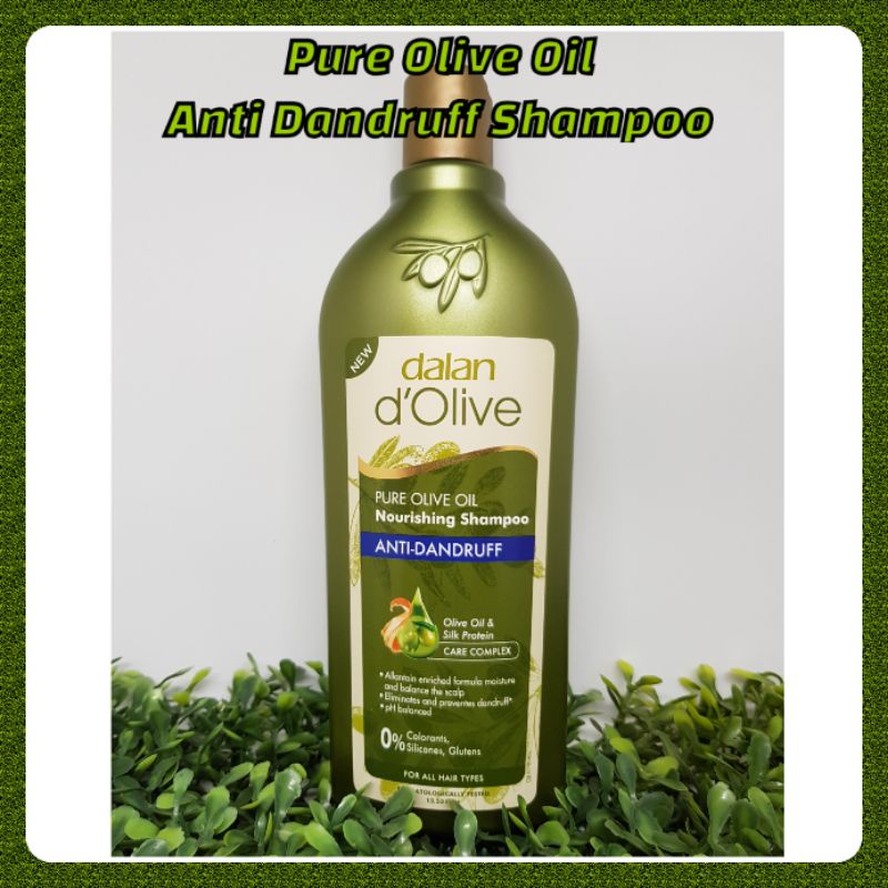 Pure Olive Oil Anti Dandruff Nourishing Shampoo - 400ml | Shopee Singapore