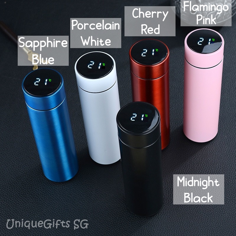 Smart Thermal Flask with Temperature Display | Water Bottle | Insulated ...