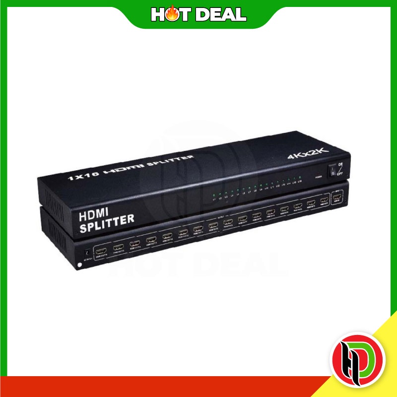 Hotdeal AdvanceConnex AC-HDSP16-V1.4 16 port 4k HDMI Splitter - Support ...
