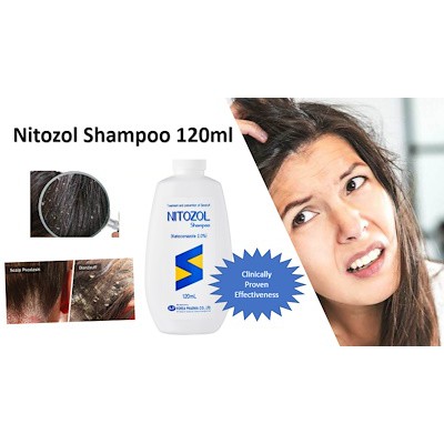 Nitozol Shampoo 120ml | Shopee Singapore