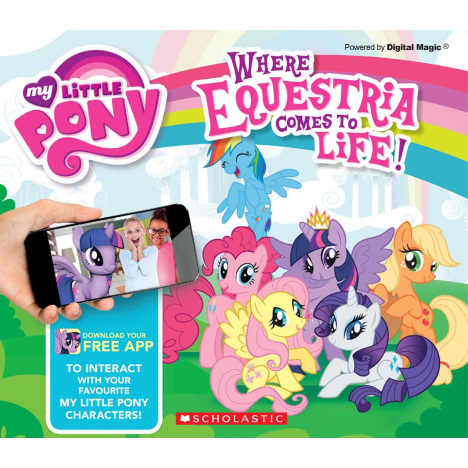 My Little Pony: Where Equestria Comes To Life (AR/VR Book) | Shopee ...