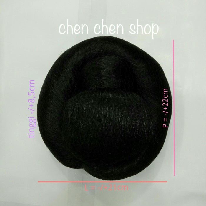 Special - Javanese Bun / Traditional / Medium Javanese Bun - Black ...