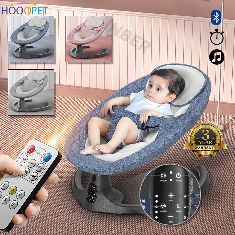 HOOOPET Baby Rocker Baby Auto Swing Electric Rocking Chair Comforter ...