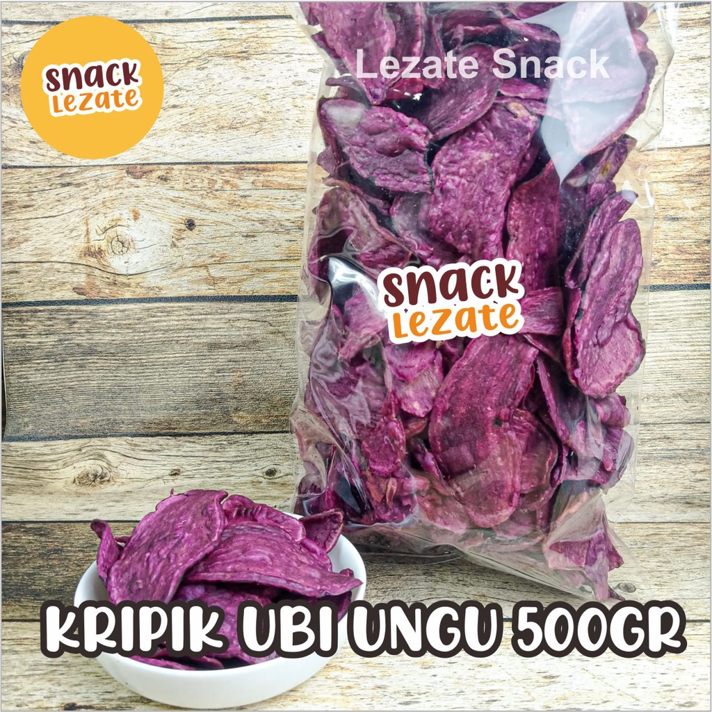 UNGU Sweet Purple Sweet Potato Chips 500GR / Purple Sweet Potato Chips ...
