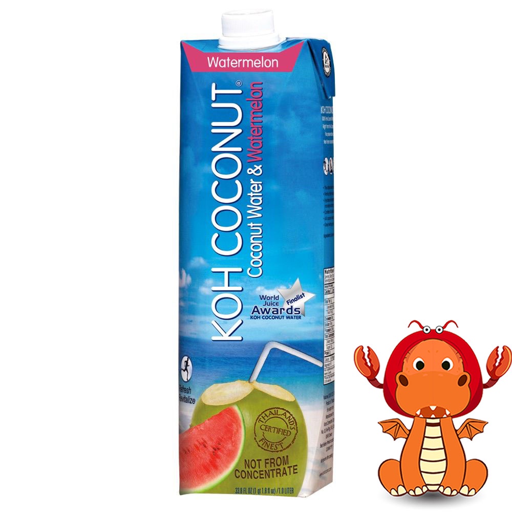 koh coconut Pure Water 1kg 100% Watermelon Milk Weilong Shopping ...
