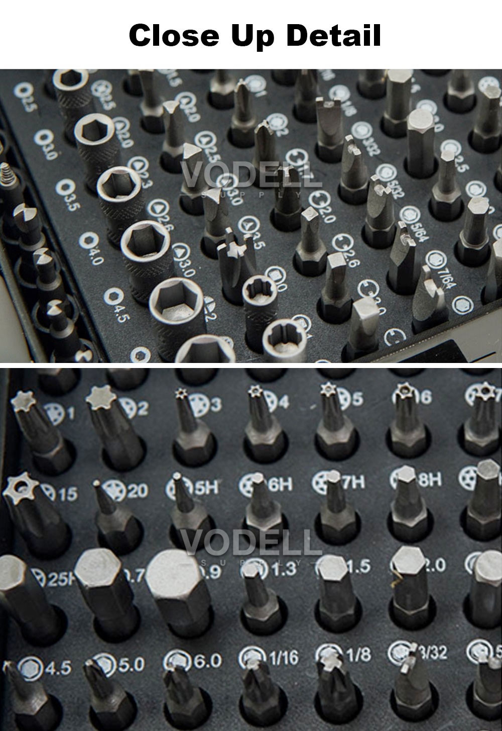 115 in 1 Heavy Duty Precision Screwdriver Set Magnetic Screw driver ...