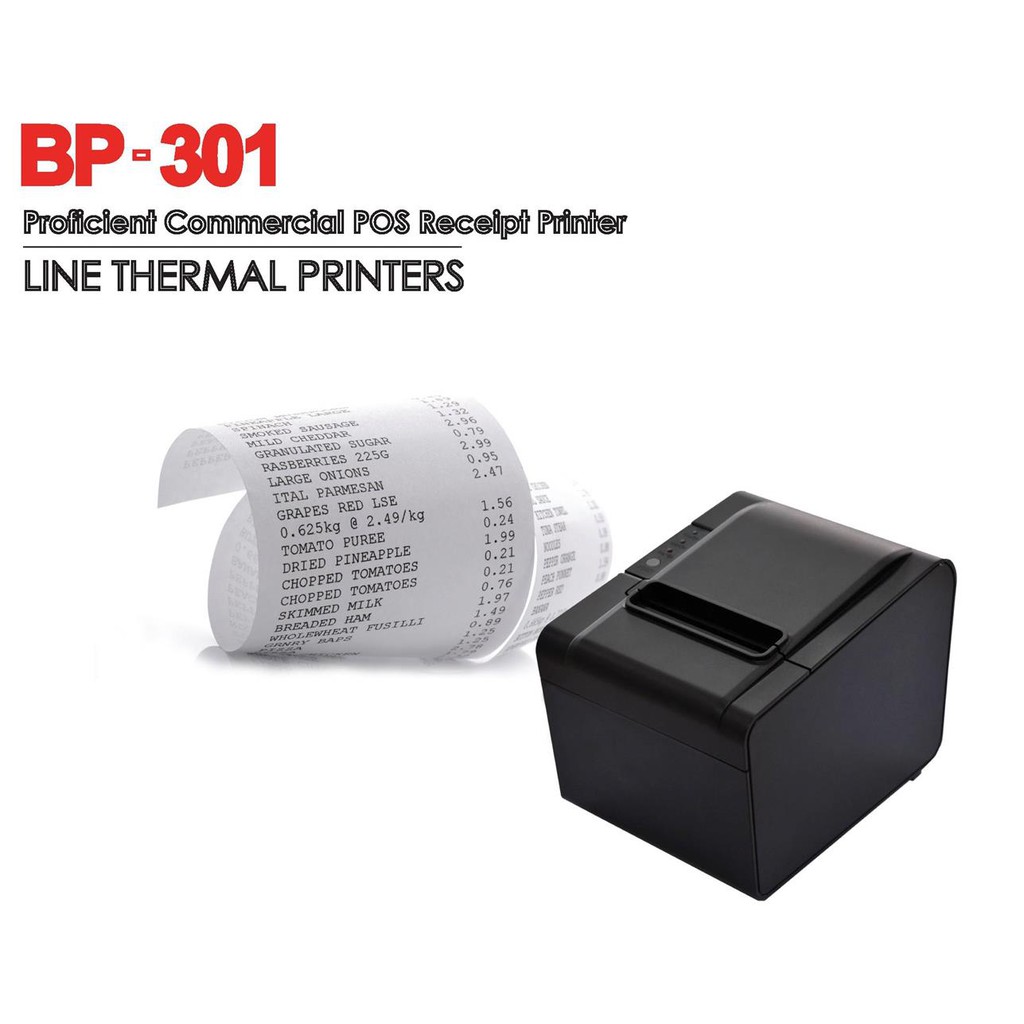 CodeSoft BIG BP-301 BP-302 Thermal Receipt Printer 80MM (RS232LANUSB) | Shopee Singapore