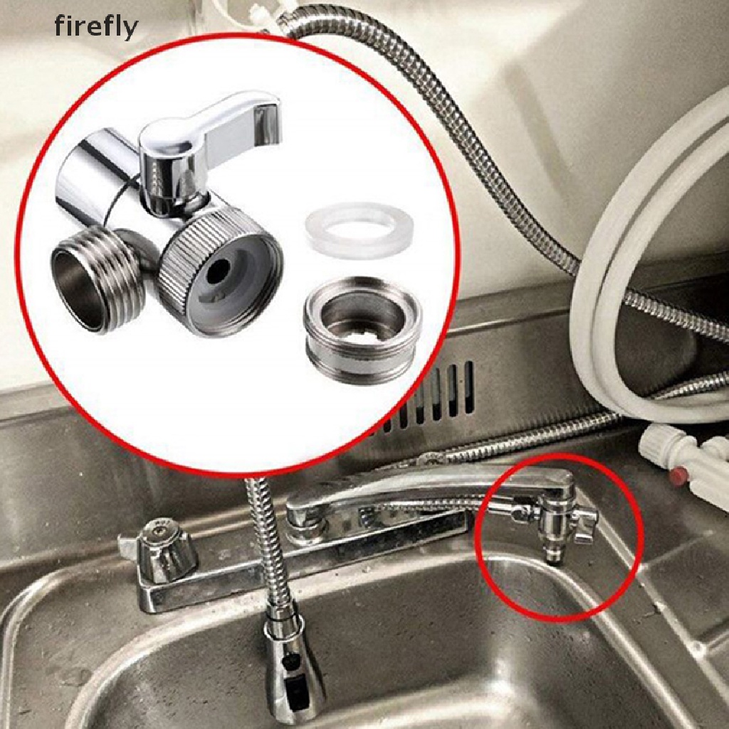 [firefly] Switch Faucet Adapter Kitchen Sink Splitter Diverter Valve ...