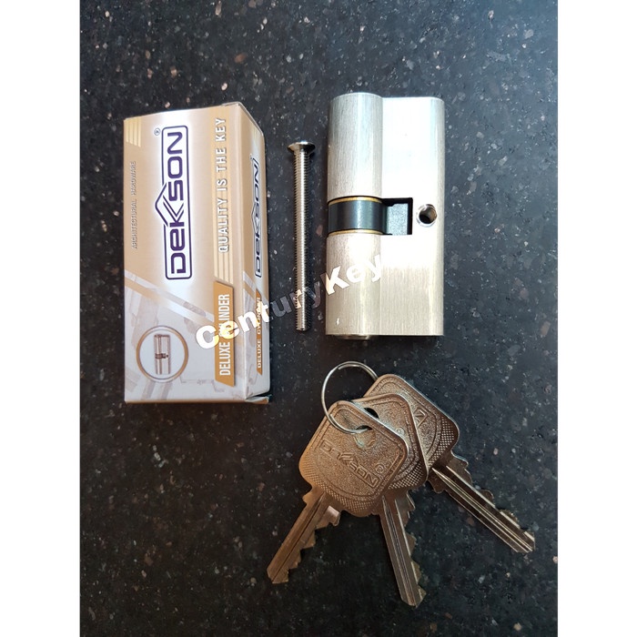Door Lock 65 MM Cylinder Dekkson DC DL 65 MM SN | Shopee Singapore