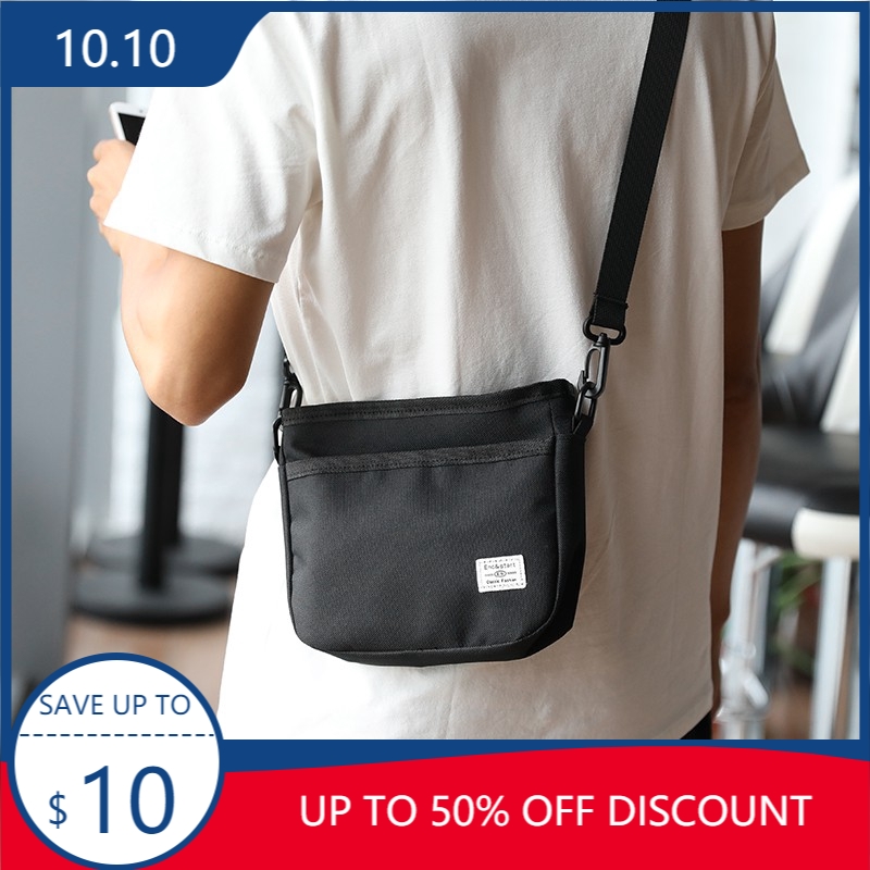 Men's bags Bag Japanese men's Messenger bag trend Korean version of the ...