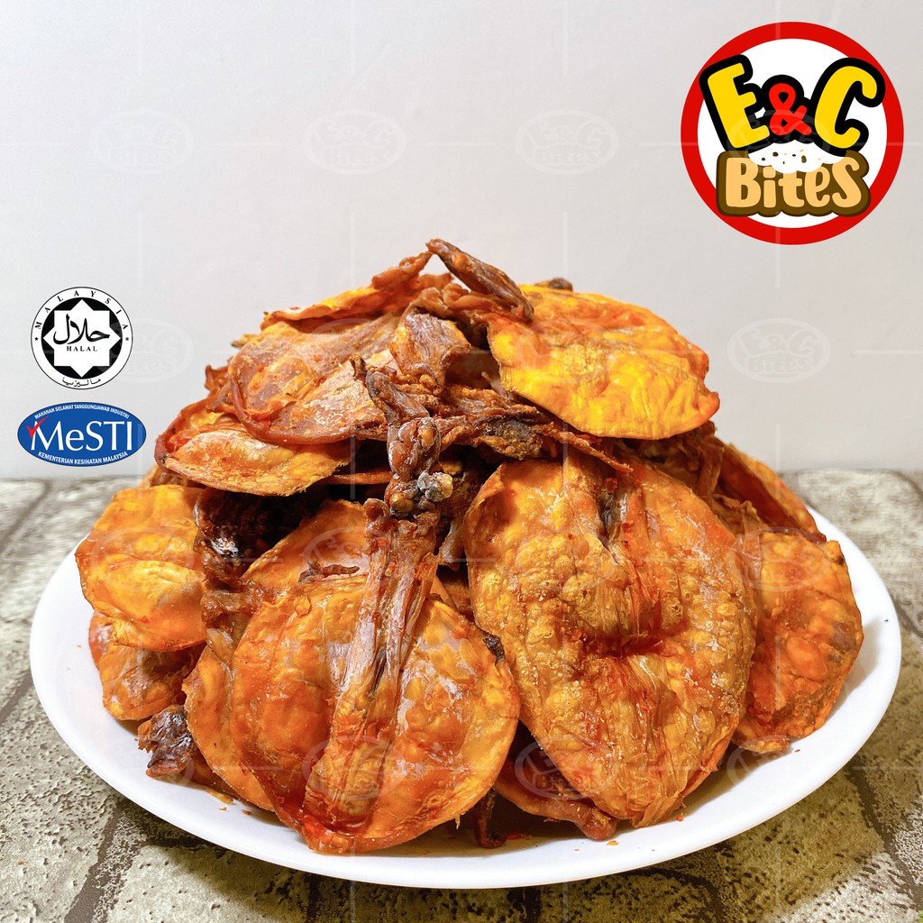 【30G~200G】(Halal) SOTONG EKOR PEDAS/ SPICY WHOLE CUTTLEFISH / SNACKS ...