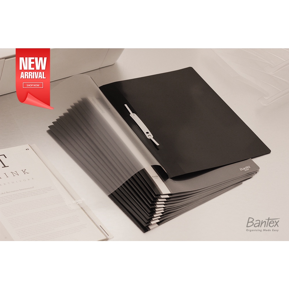 12 pcs Business File Folio Folder Plastic Snel Hecter Business Folder ...