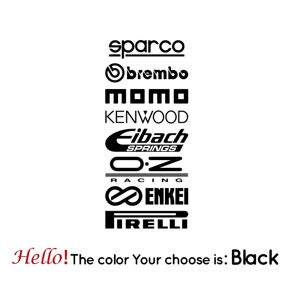 Car Body Sparco Sentence Auto Sticker For Truck Window Bumper Auto Suv ...