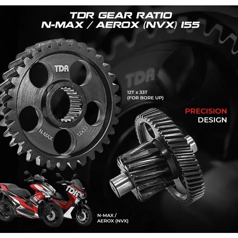 Gir RATIO TDR NMAX OR GEAR RATIO NMAX TDR RACING | Shopee Singapore