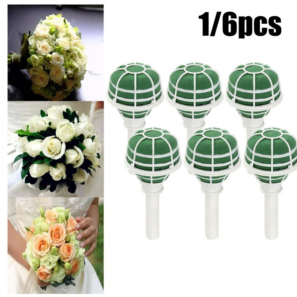 Wedding Bouquet Bridal Posy Oasis Wet Foam Flowers Floral Holder Home ...