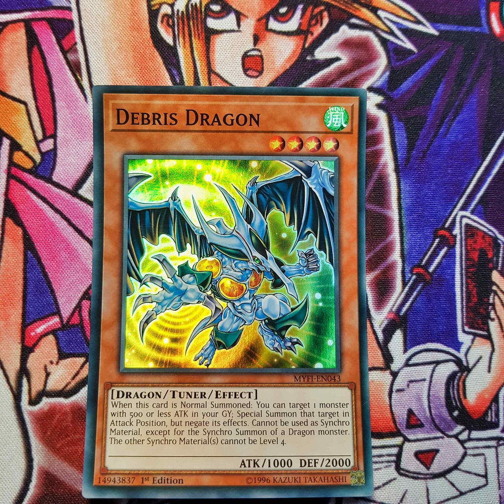 Genuine Yugioh Cards | Debris Dragon | MYFI Super Rare | Shopee Singapore