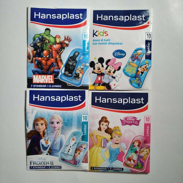 Hansaplast kids plaster disney characters frozen/ princess/ avangers ...