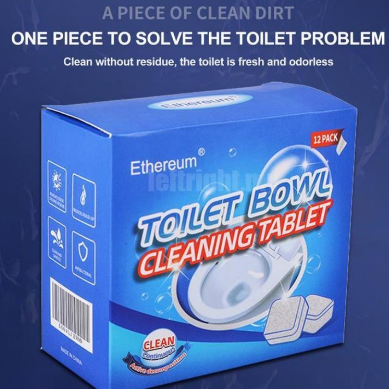 #B51 Toilet effervescent tablet block strong descaling to remove odor ...