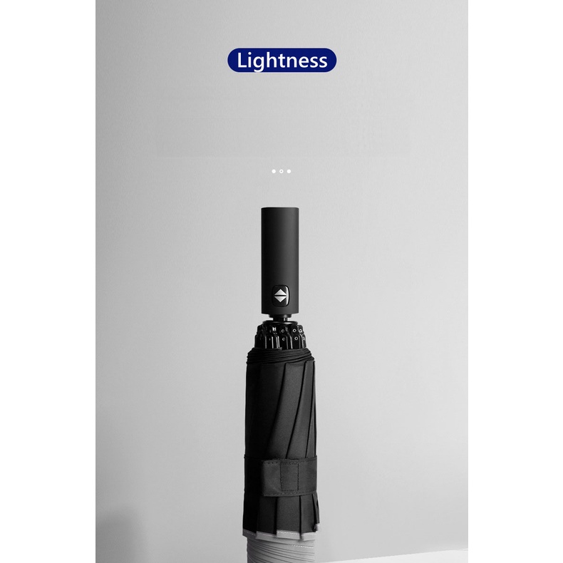 Automatic Umbrella Woman Reflective Stripe Reverse Led Light Umbrella ...