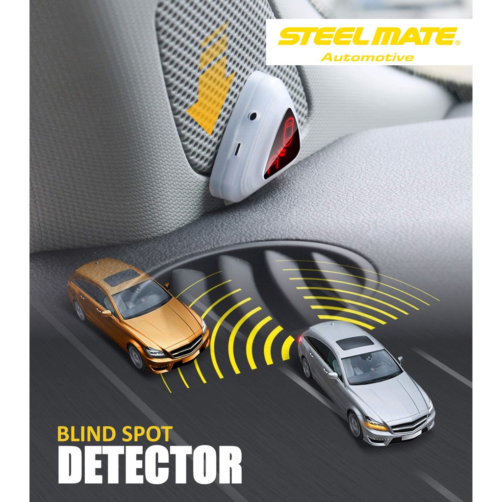 Steelmate SBS-1 Microwave Radar Blind Spot Monitoring Radar Detection ...