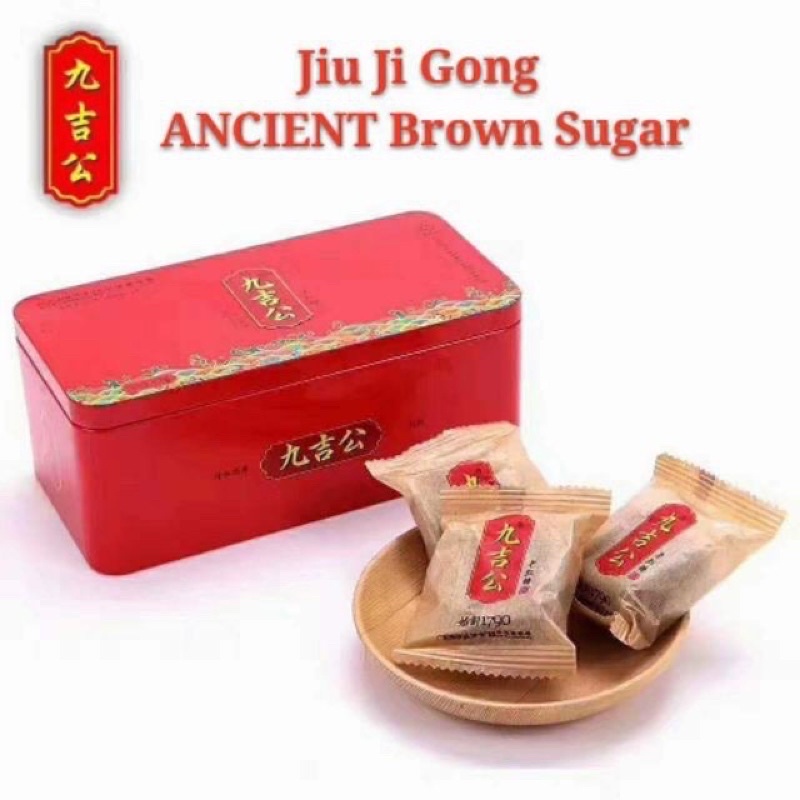SG SELLER ️Jiu Ji Gong Ancient Brown Sugar with Box Jiujigong 400g ...