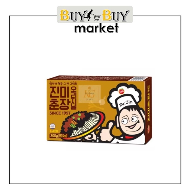 Jinmi Chunjang Jjajangmyeon (Blackbean Noodle Paste) 300g | Shopee ...
