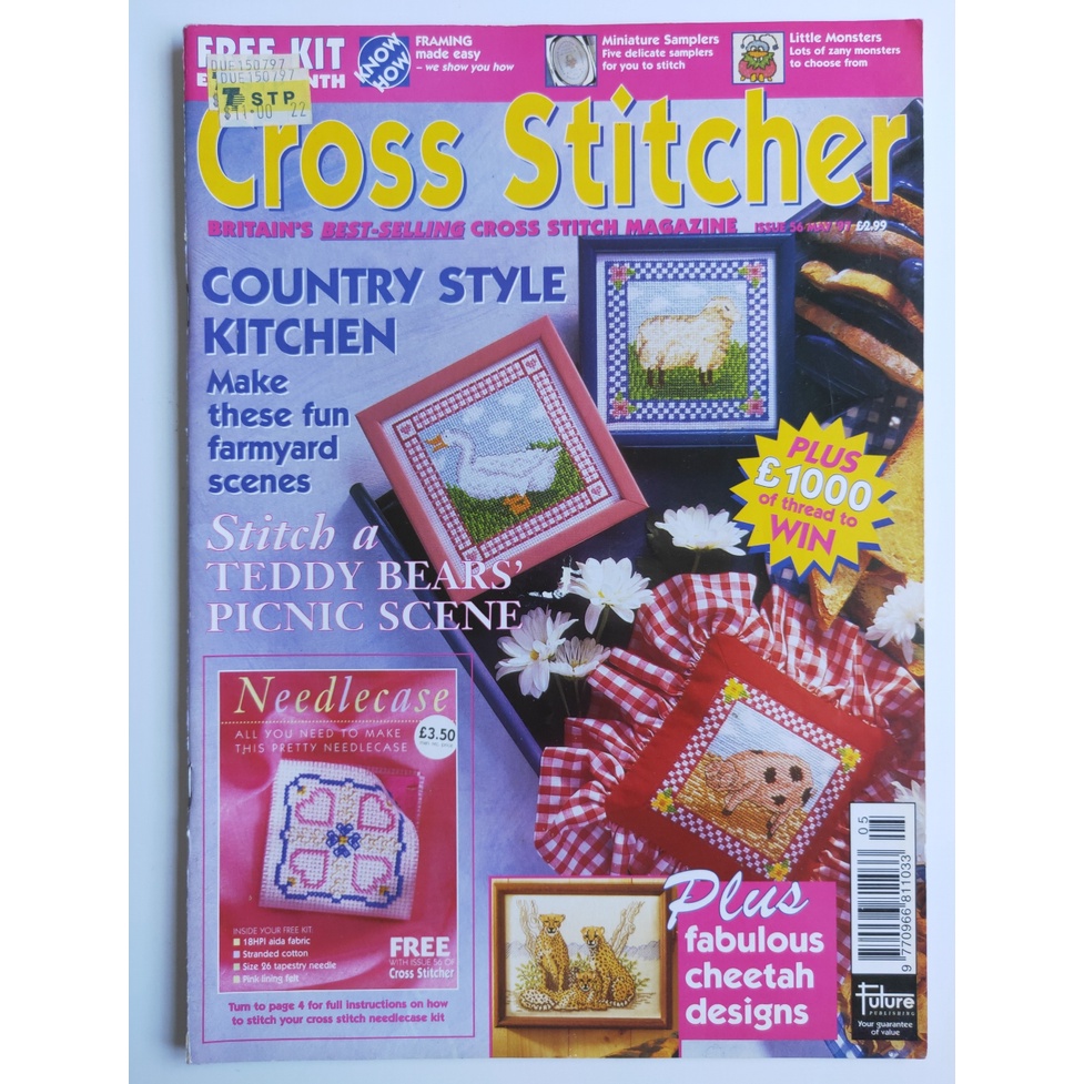 [USED] (MG01) [CS 056] Cross Stitcher, UK (Cross Stitch Magazine ...