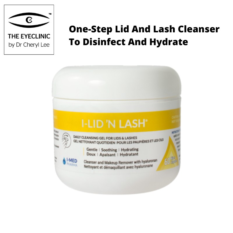 I-LID ’N LASH - One-Step Lid And Lash Cleanser To Disinfect And Hydrate ...