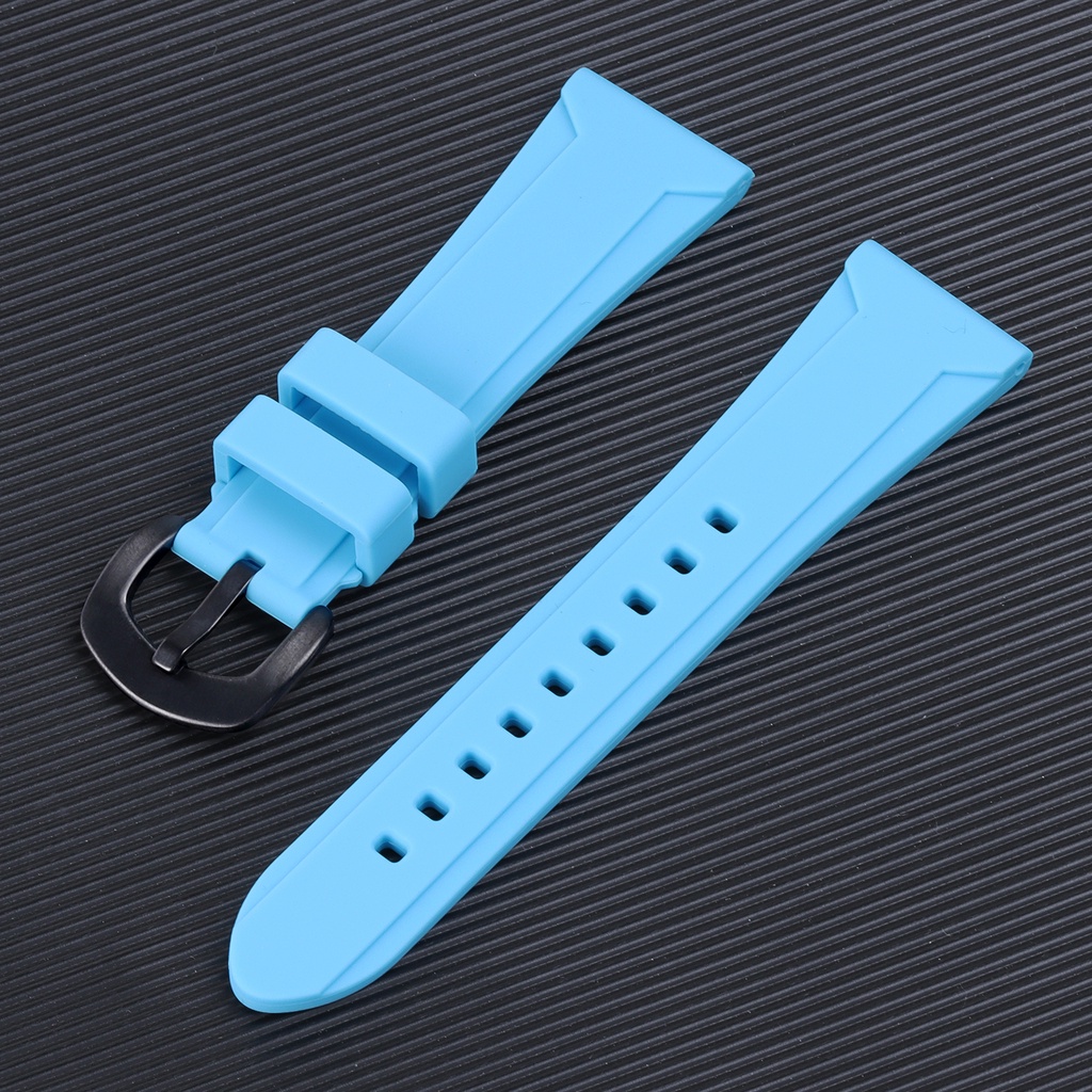Rubber Watch Strap Diving Strap Waterproof Soft Wristband Bracelet ...