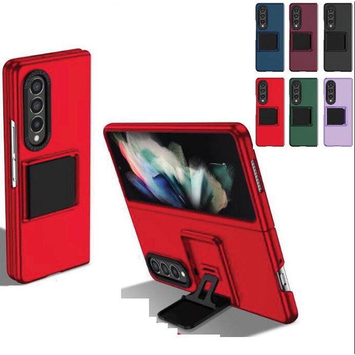 Skin Feel Hard Case For Samsung Galaxy Z Fold4 Fold3 Fold 4 3 5G Casing ...