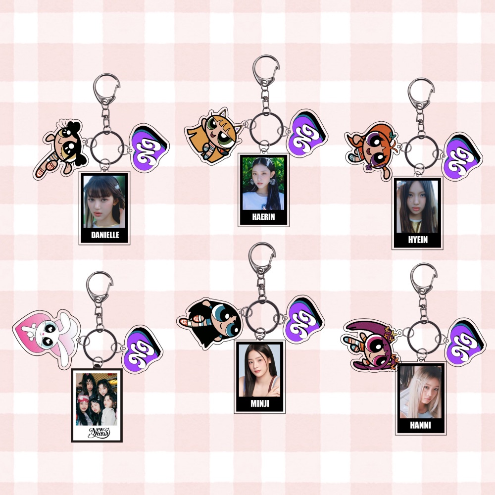 New Jeans keychain DANIELLE HAERIN HANNI key chain bag pendant 823 ...