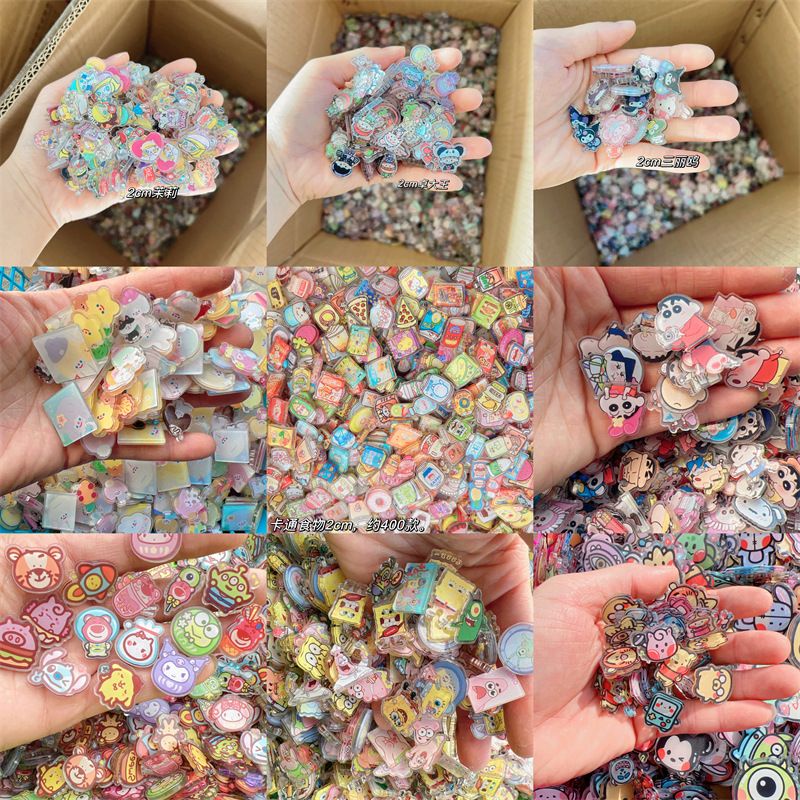 Acrylic cm Patch Stitch Kuromi Cartoon Double Transparent Material ...