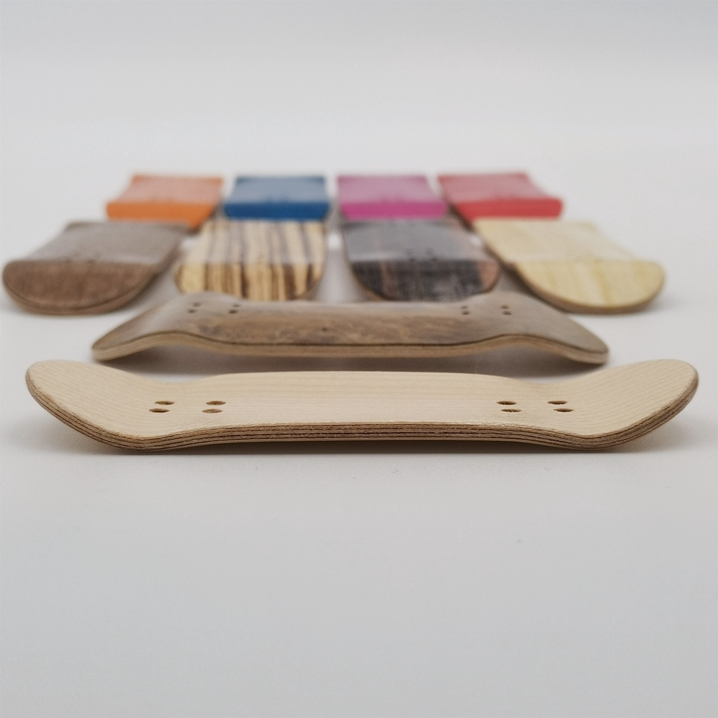 Low Concave Fingerboard Deck 34mm Professional Handmade Canadian Maple ...