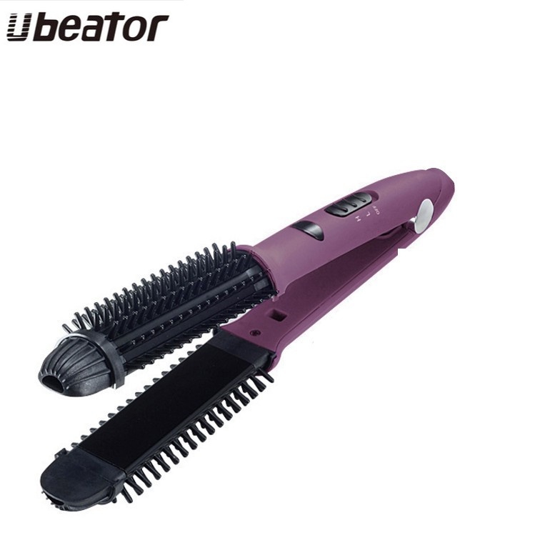 Ubeator 4 In 1 Ceramic Styler Hair Curler Brush Straight and Curl ...