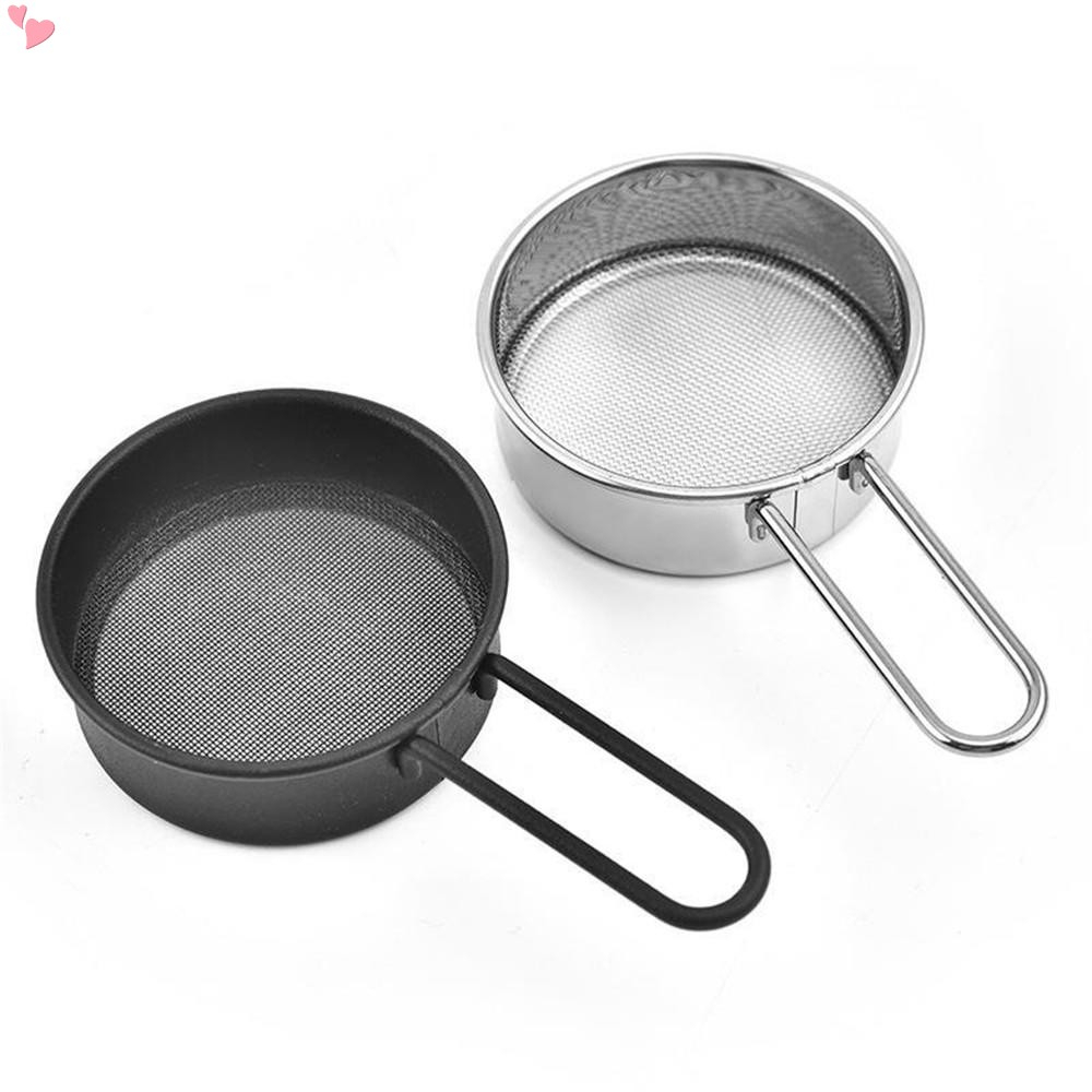 Small Strainer, Flour Colander Mini Small Flour Sifter for Baking ...