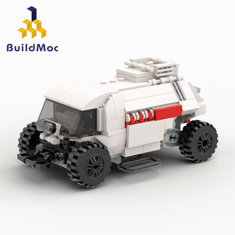 Buildmoc Lost in Space Movie Jupiter 2 Building Blocks Patrol Vehicular ...