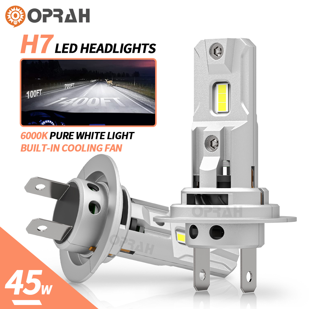 [Ready Stock] 1 Dual Car LED Fog Light H7 Headlight Bulb 3570 DRL ...