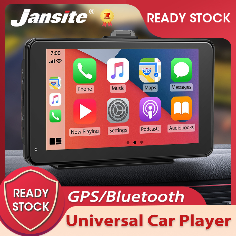 Jansite Universal 7-inch Car Radio Wireless CarPlay and Android Car ...