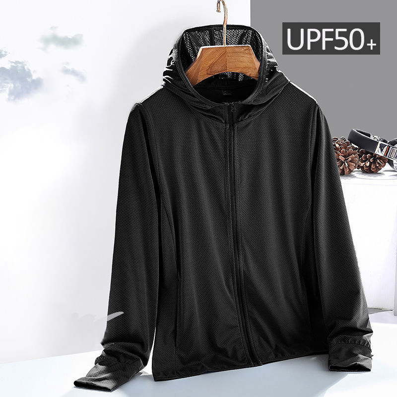 UPF50+ ice silk sunscreen clothing for men and women UV protection 2022 ...