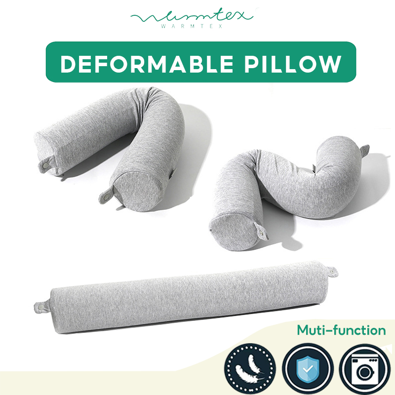 Memory Foam Neck Pillow Folding U-shaped Roll Pillow Cylindrical ...