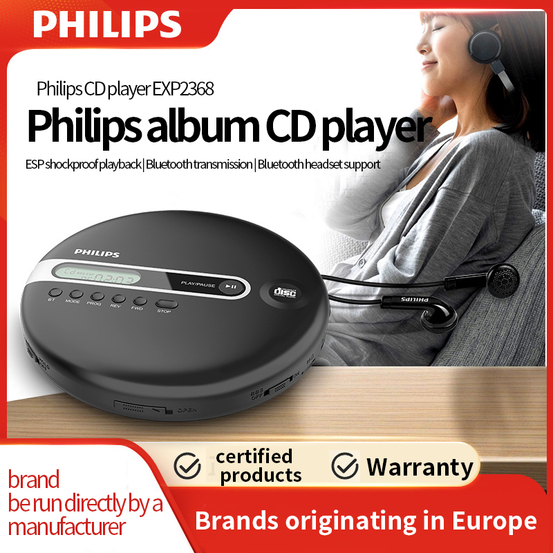 Philips EXP2368 Bluetooth CD player Listen to albums CD player Music CD ...