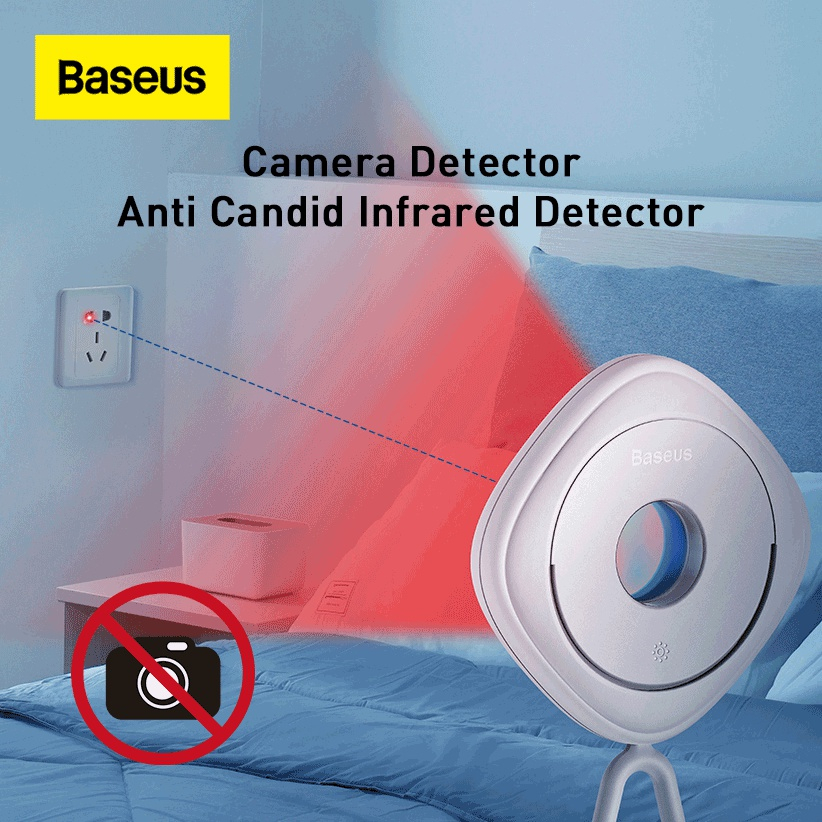 Baseus Portable Pinhole Hidden Lens Detector Anti-Peeping Security ...