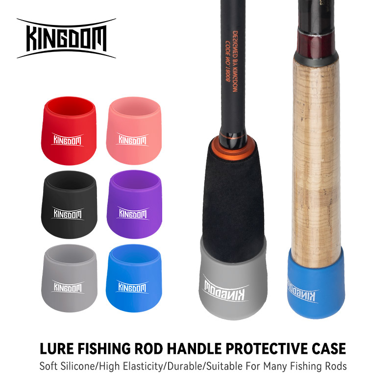 Kingdom Fishing Rod Handle Protective Case gel Lure Rod Bottom ...
